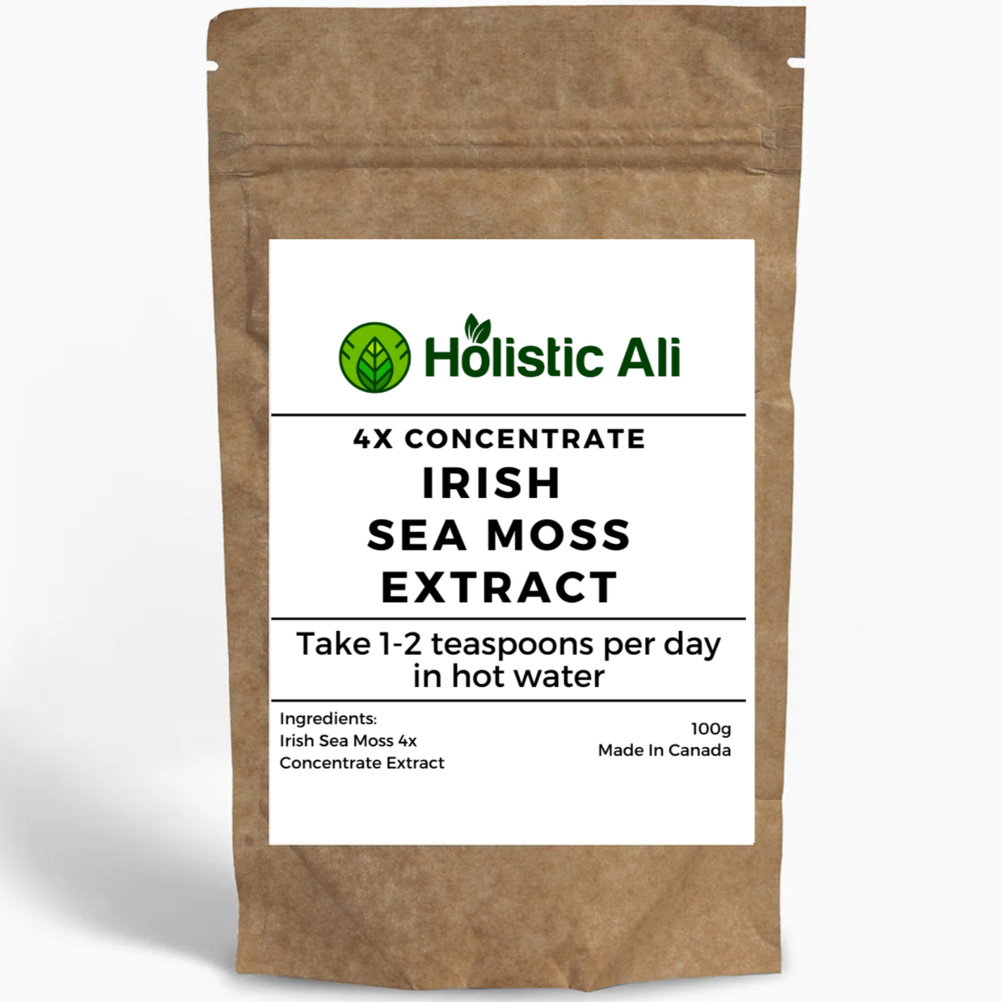 Irish Sea Moss 4x Concentrate Extract 100g – Holistic Thingz