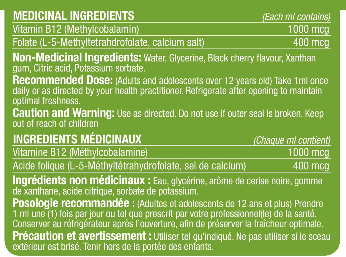 Holistic Ali Fast Absorb B12 + Active Folate Buy One Get One Free ...