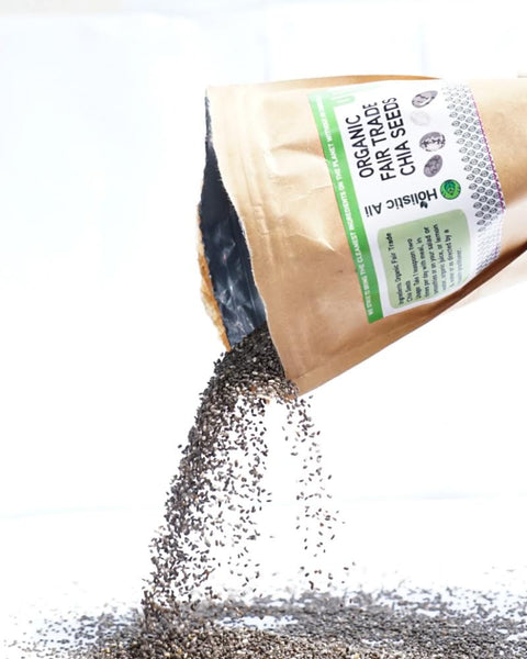 Organic Fair Trade Chia Seeds 1 lb – Holistic Thingz
